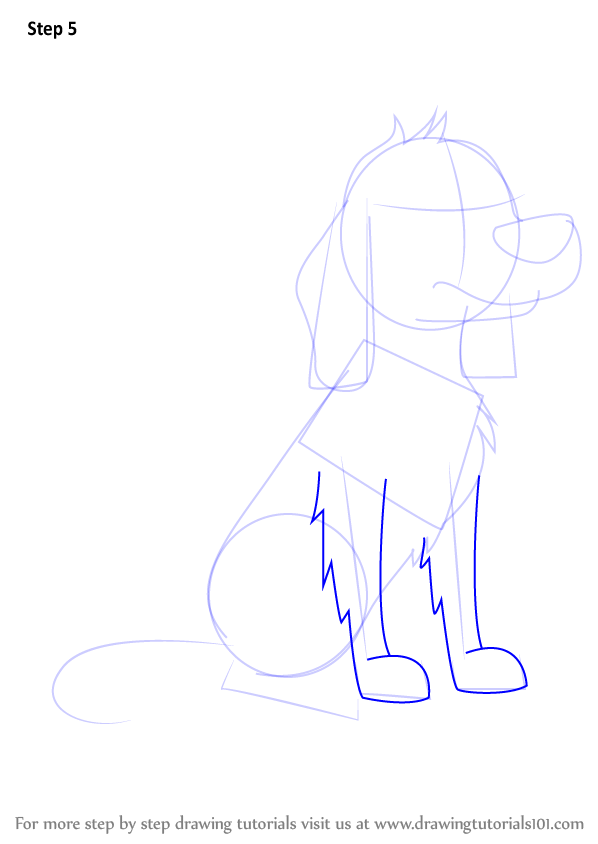 How to Draw Ralph from Pound Puppies (Pound Puppies) Step by Step ...