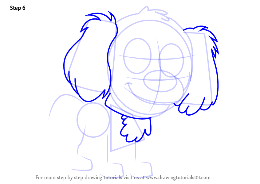 How to Draw Yo Yo from Pound Puppies (Pound Puppies) Step by Step ...
