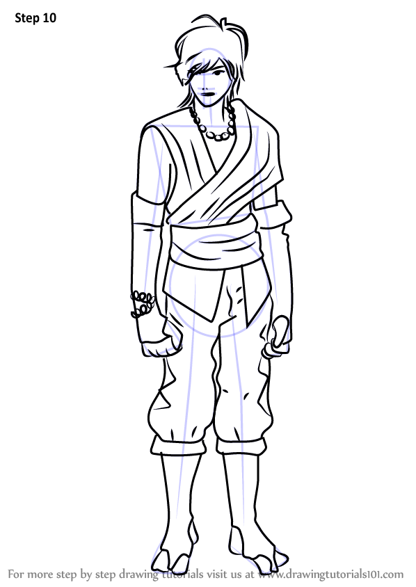 How to Draw Bolin Hori from RWBY (RWBY) Step by Step ...