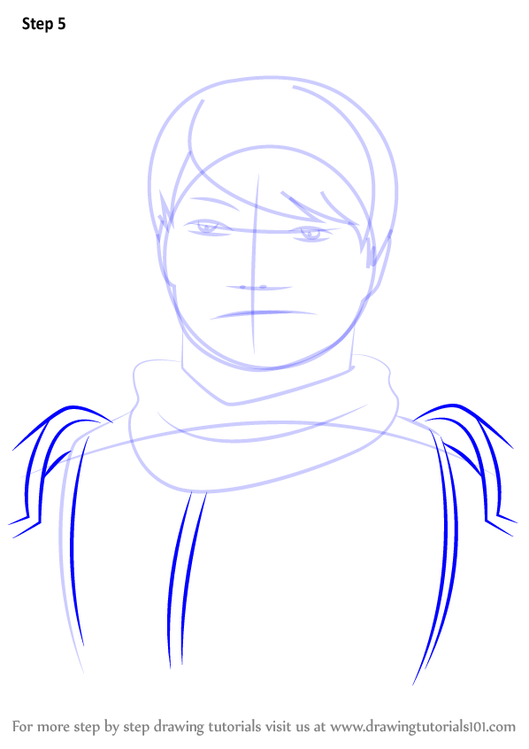 How to Draw Dove Bronzewing from RWBY (RWBY) Step by Step ...