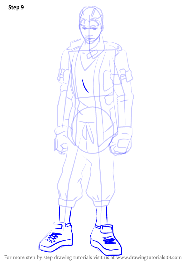 How to Draw Nadir Shiko from RWBY (RWBY) Step by Step ...