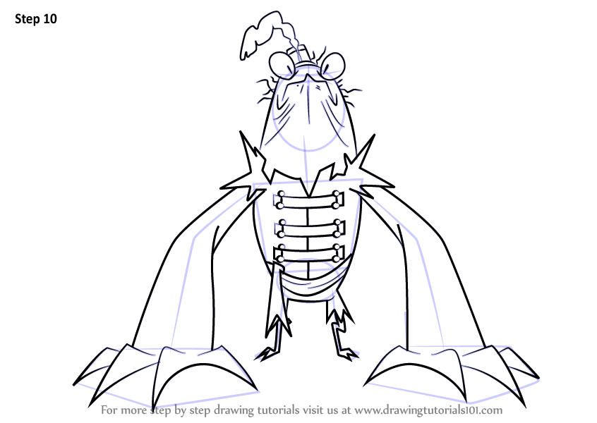 How to Draw Stanked Bucky Hensletter from Randy Cunningham - 9th Grade ...
