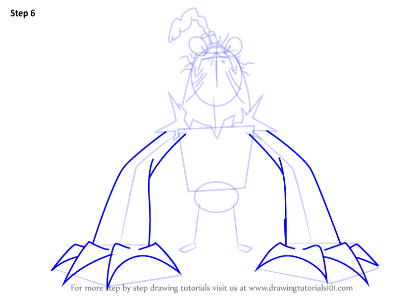How to Draw Stanked Bucky Hensletter from Randy Cunningham - 9th Grade ...