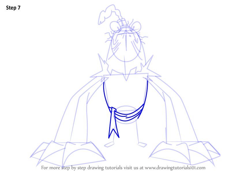 How to Draw Stanked Bucky Hensletter from Randy Cunningham - 9th Grade ...