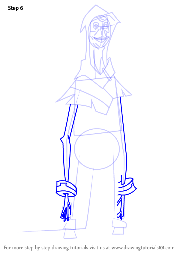 How to Draw The Sorcerer v2 from Randy Cunningham - 9th Grade Ninja ...