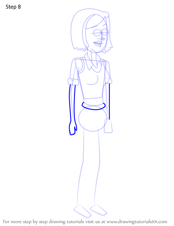 How to Draw Audrey from Regular Show (Regular Show) Step by Step ...
