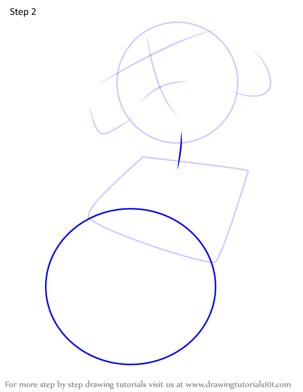 How to Draw Basketball Body from Regular Show (Regular Show) Step by ...