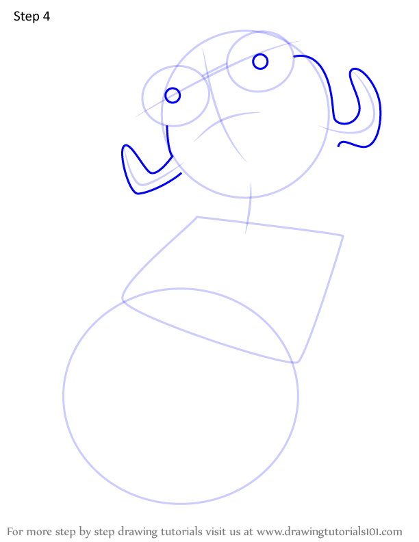 How to Draw Basketball Body from Regular Show (Regular Show) Step by ...
