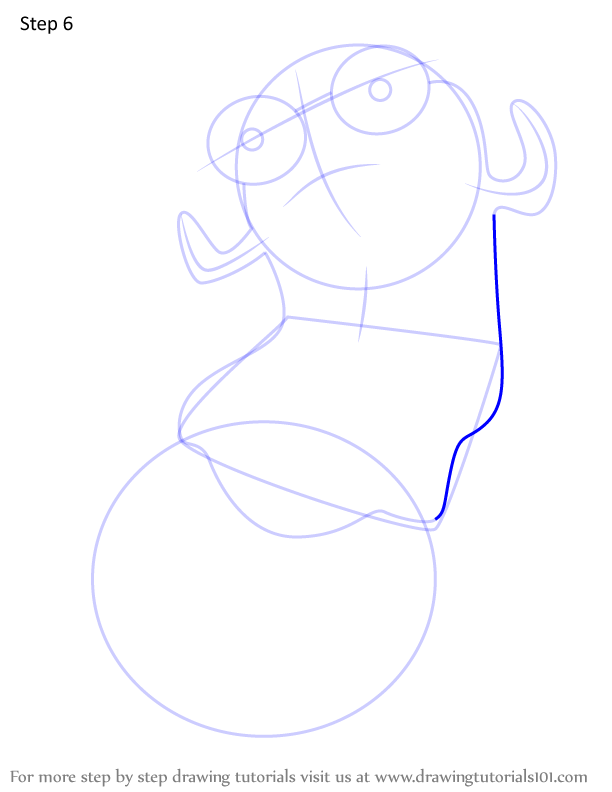 How to Draw Basketball Body from Regular Show (Regular Show) Step by ...