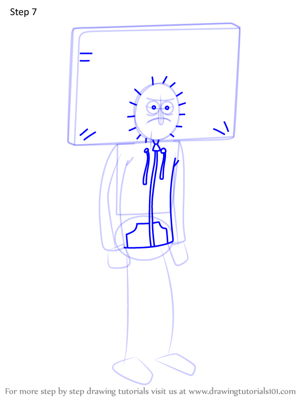 How to Draw Cash Bankis from Regular Show (Regular Show) Step by Step ...