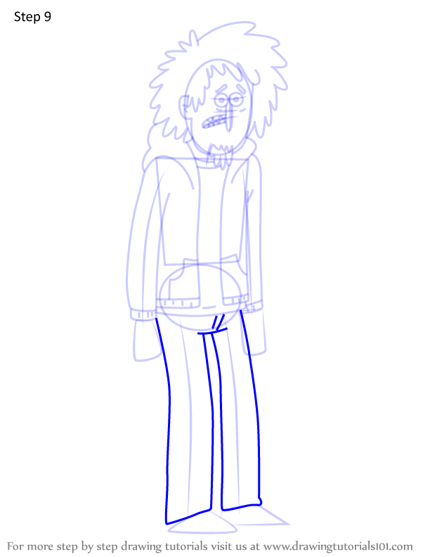 How to Draw Cody from Regular Show (Regular Show) Step by Step ...