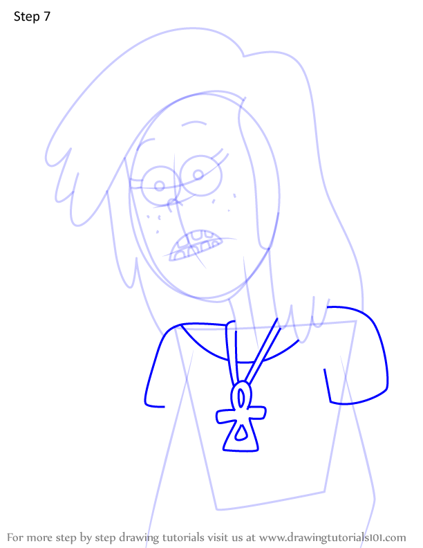 How to Draw Daphne Gonzales from Regular Show (Regular Show) Step by ...