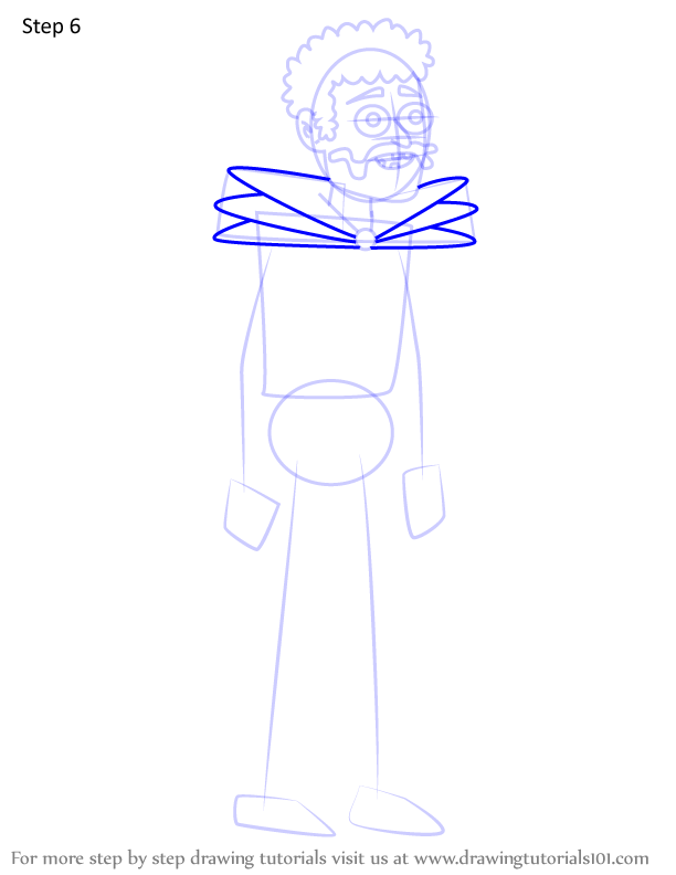 How to Draw David from Regular Show (Regular Show) Step by Step ...
