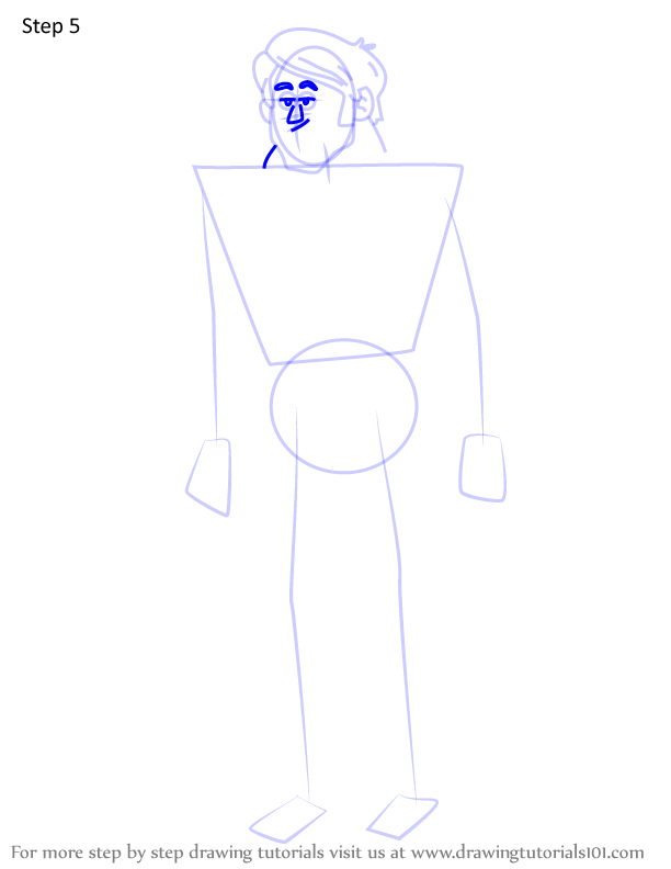 How to Draw Don Denunzio from Regular Show (Regular Show) Step by Step ...