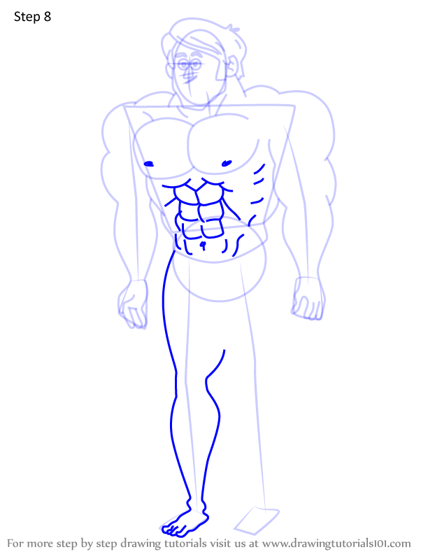 How to Draw Don Denunzio from Regular Show (Regular Show) Step by Step ...