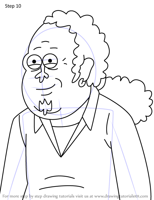 How to Draw Donny G. from Regular Show (Regular Show) Step by Step ...