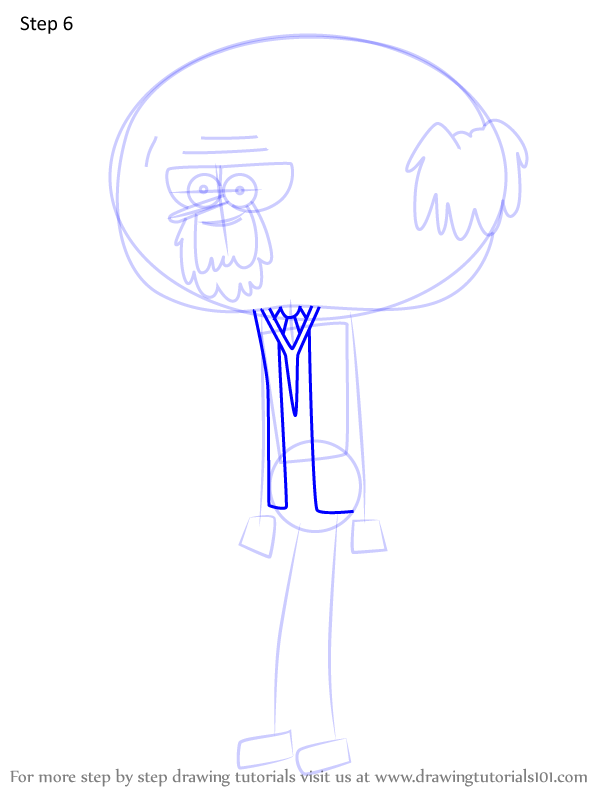 How to Draw Dr. Henry from Regular Show (Regular Show) Step by Step ...