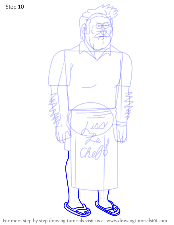 How to Draw Frank Smith from Regular Show (Regular Show) Step by Step ...