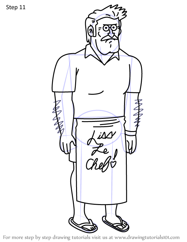 How to Draw Frank Smith from Regular Show (Regular Show) Step by Step ...