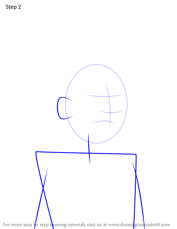 How to Draw Joel from Regular Show (Regular Show) Step by Step | DrawingTutorials101.com