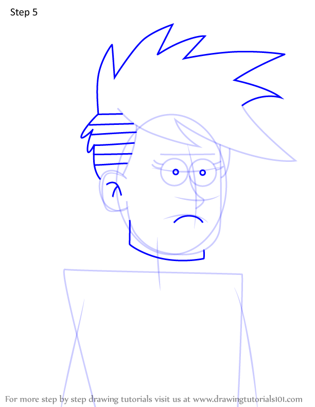 How to Draw Joel from Regular Show (Regular Show) Step by Step ...