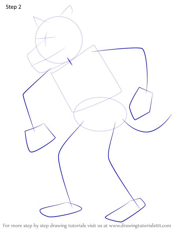How to Draw John Wolfhard from Regular Show (Regular Show) Step by Step ...
