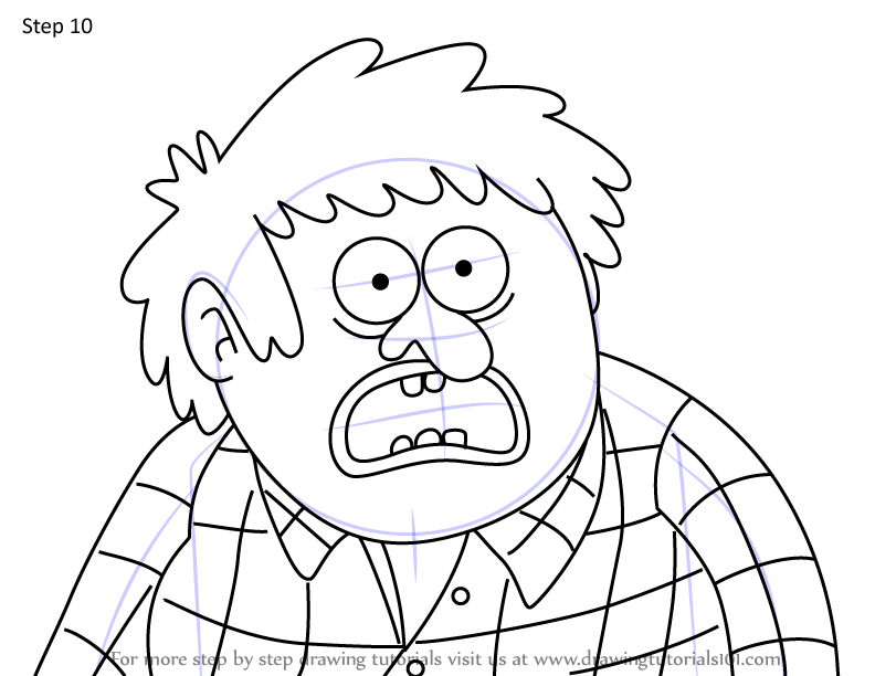 How to Draw Johnathan Kimble from Regular Show (Regular Show) Step by ...