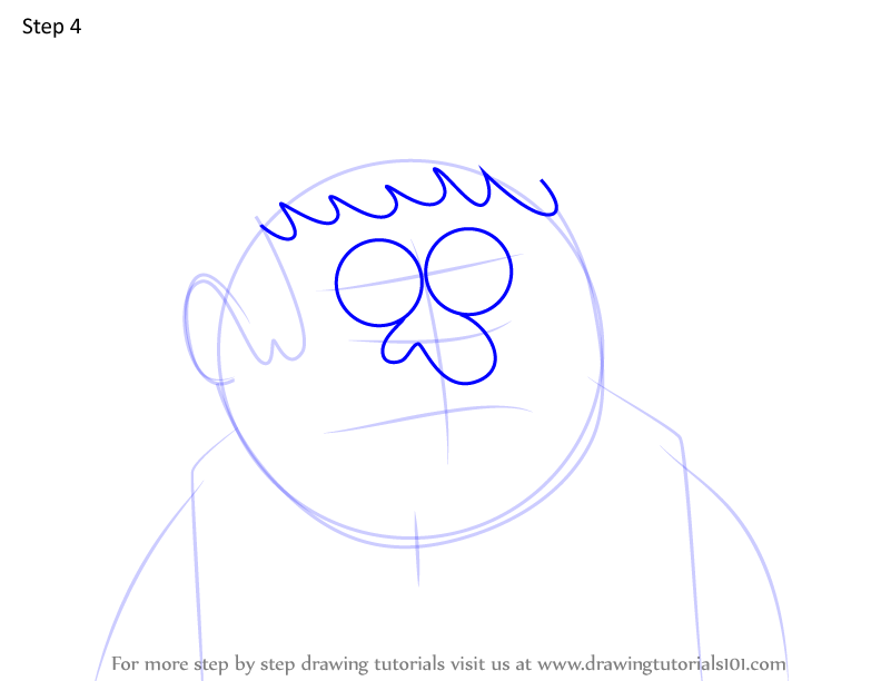 How to Draw Johnathan Kimble from Regular Show (Regular Show) Step by ...