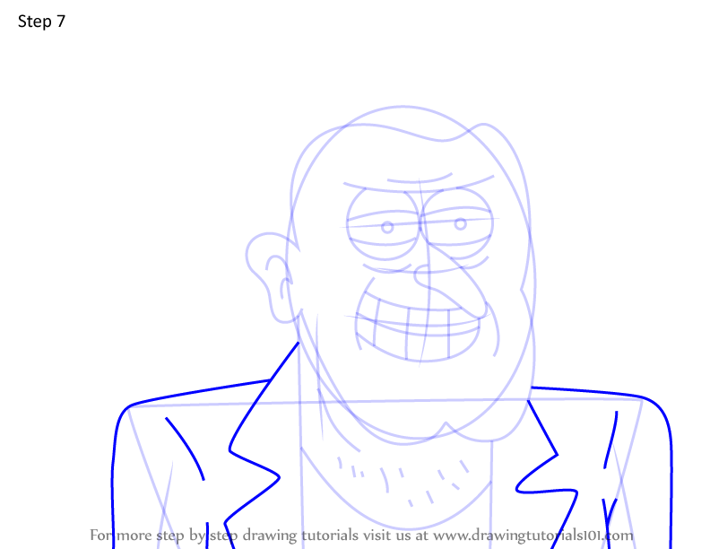 How to Draw Johnny Allenwrench from Regular Show (Regular Show) Step by ...
