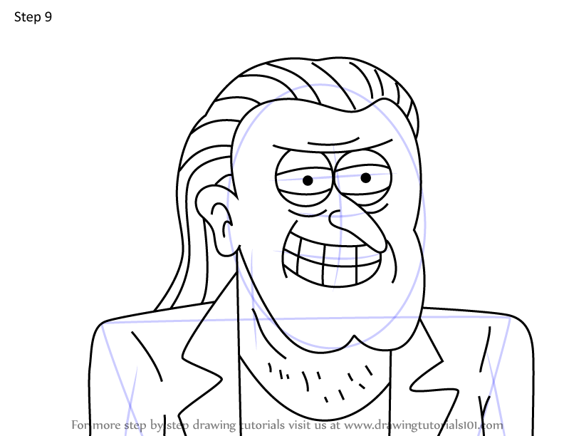 How to Draw Johnny Allenwrench from Regular Show (Regular Show) Step by ...