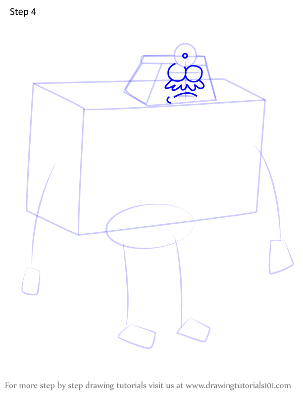 How to Draw Microwave from Regular Show (Regular Show) Step by Step ...