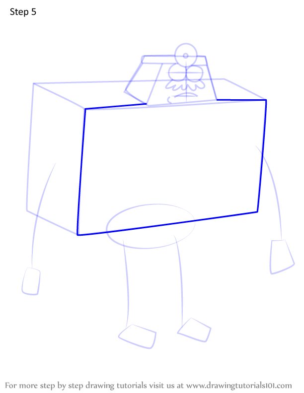 How to Draw Microwave from Regular Show (Regular Show) Step by Step ...