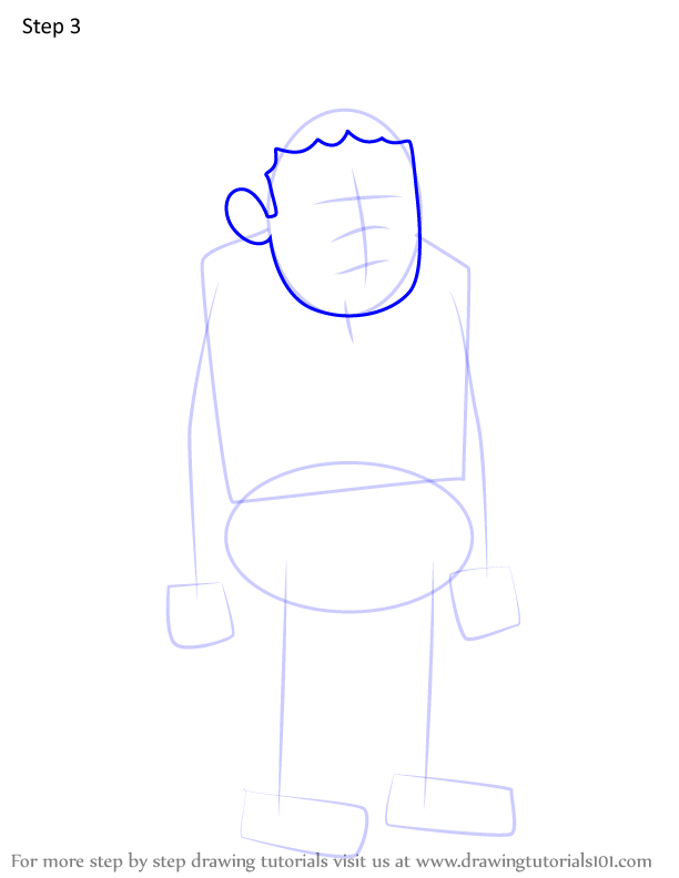 How to Draw Milton from Regular Show (Regular Show) Step by Step ...