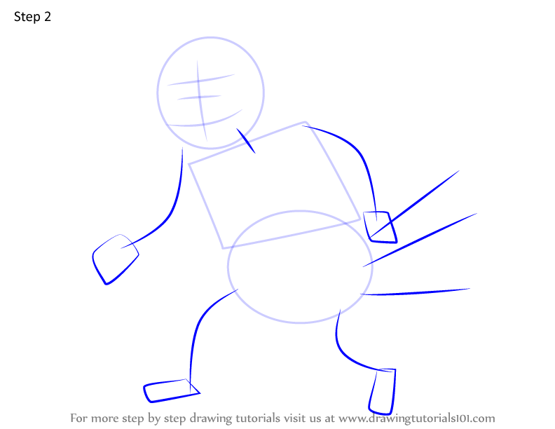 How to Draw Moon Monster from Regular Show (Regular Show) Step by Step ...
