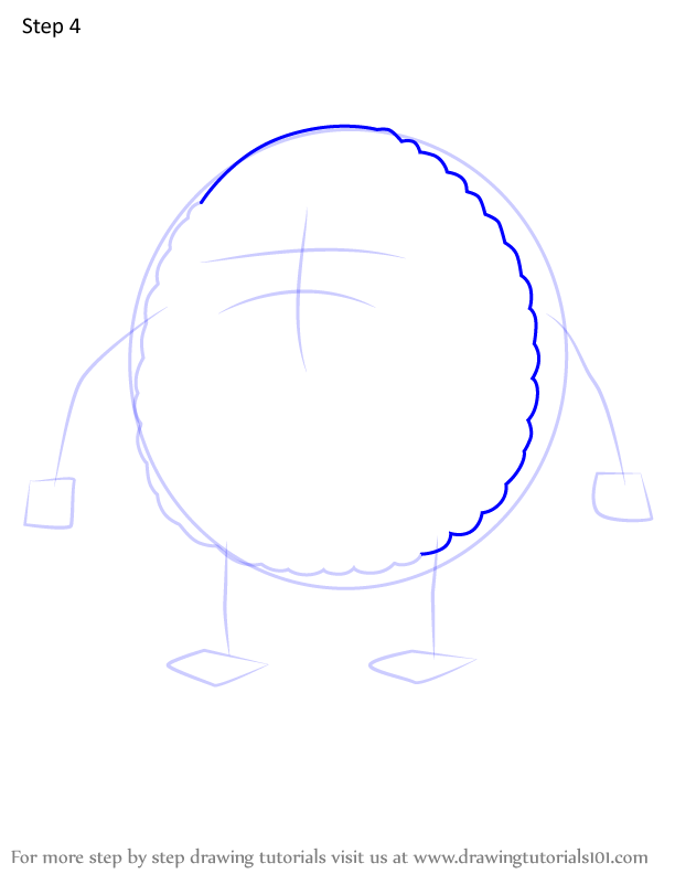How to Draw Promise Pie from Regular Show (Regular Show) Step by Step ...