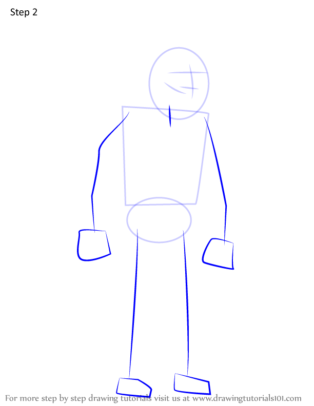 How to Draw Russel from Regular Show (Regular Show) Step by Step ...