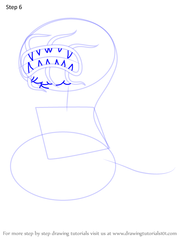 How to Draw Soul-Sucking Death Worm from Regular Show (Regular Show ...