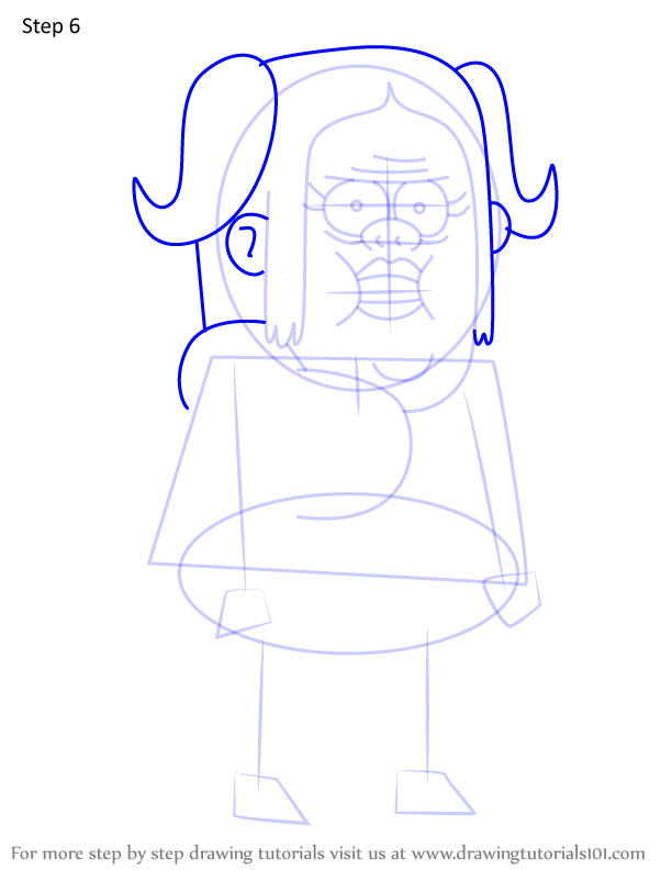 How to Draw Starla from Regular Show (Regular Show) Step by Step ...