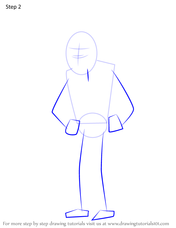How to Draw Stealth Co. Guy from Regular Show (Regular Show) Step by ...