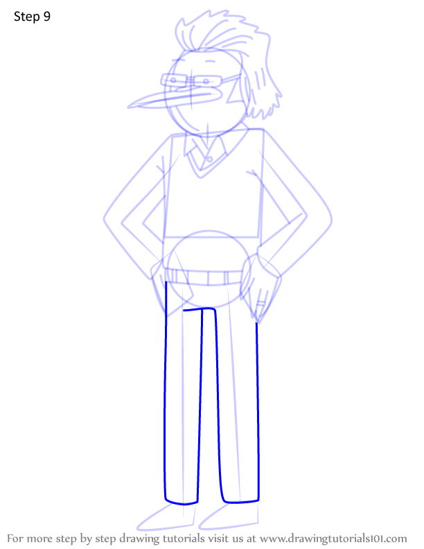 How to Draw William from Regular Show (Regular Show) Step by Step ...