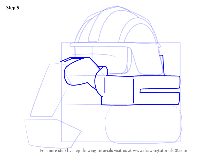 How to Draw Poke from Robocar Poli (Robocar Poli) Step by Step ...