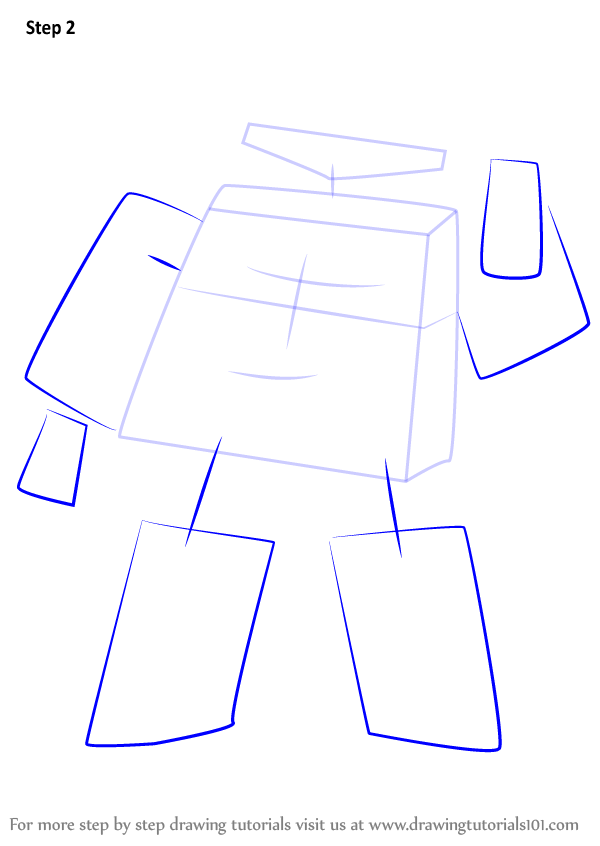 How to Draw Poli from Robocar Poli (Robocar Poli) Step by Step ...