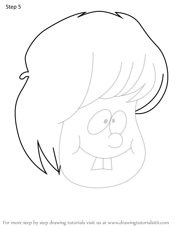 How to Draw Jamie Martin from Robot Jones (Robot Jones) Step by Step ...