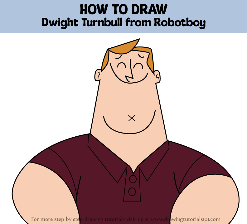 How to Draw Dwight Turnbull from Robotboy (Robotboy) Step by Step ...
