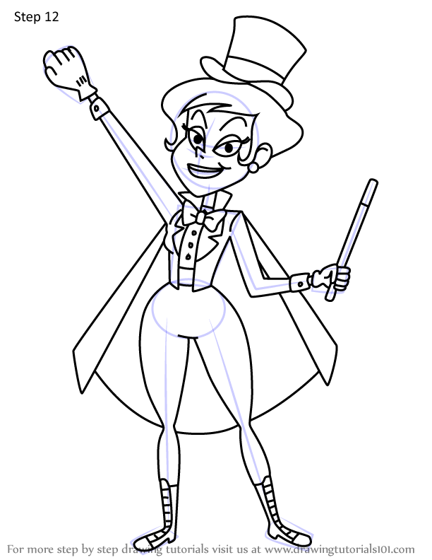 How to Draw Astonishing Catalina from Rock Paper Scissors (Rock Paper ...