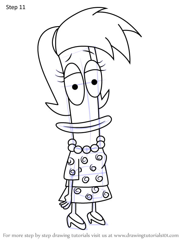 How to Draw Rachel Bighead from Rocko's Modern Life (Rocko's Modern ...