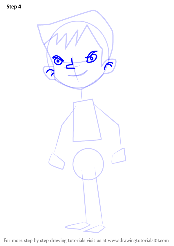 How to Draw Kris from Roll No 21 (Roll No 21) Step by Step ...