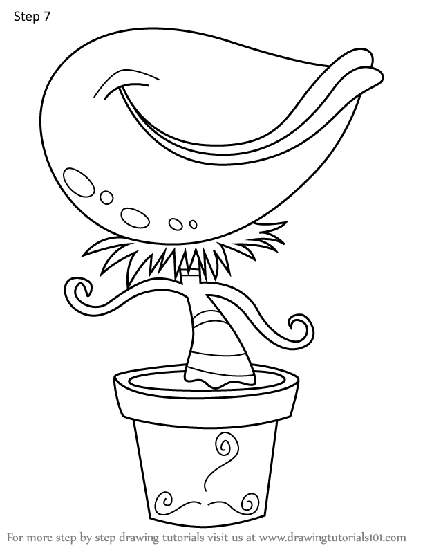 How to Draw Venus from Ruby Gloom (Ruby Gloom) Step by Step ...