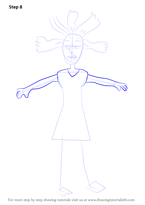 How to Draw Cynthia from Rugrats (Rugrats) Step by Step ...