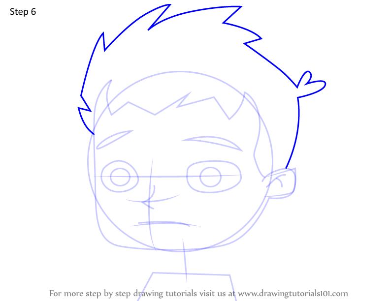 How to Draw Andy from Sally Bollywood Super Detective (Sally Bollywood ...